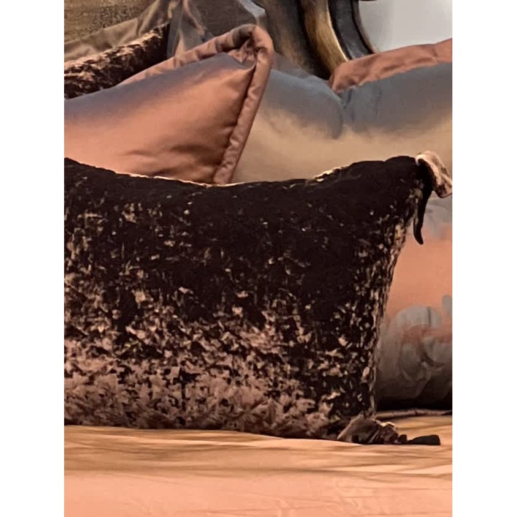 French Cord Brick Velvet and Taffeta King Duvet Set - Luxuria