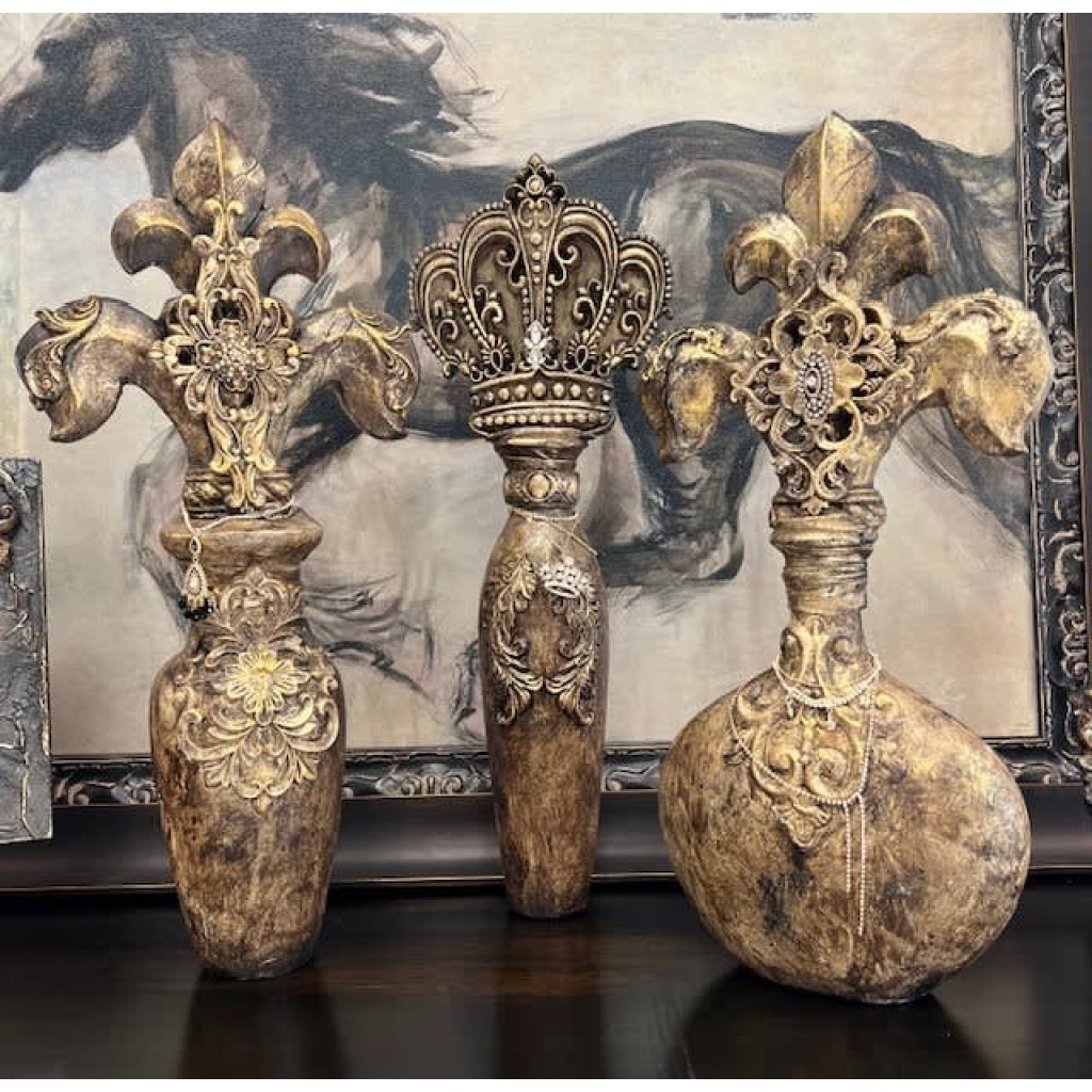 Michelle Butler Bottle XL Distressed Brown - Luxuria