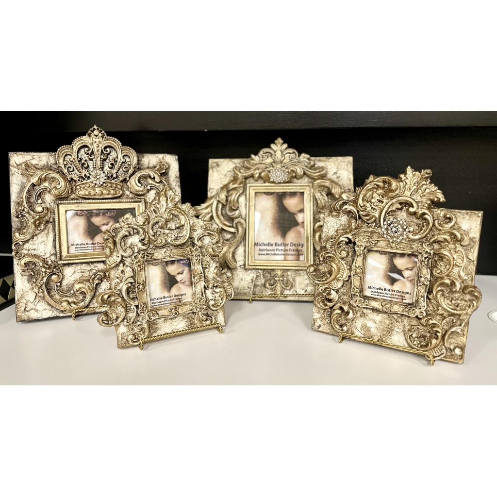 Michelle Butler Designs Gold Tabletop Frames - Luxuria