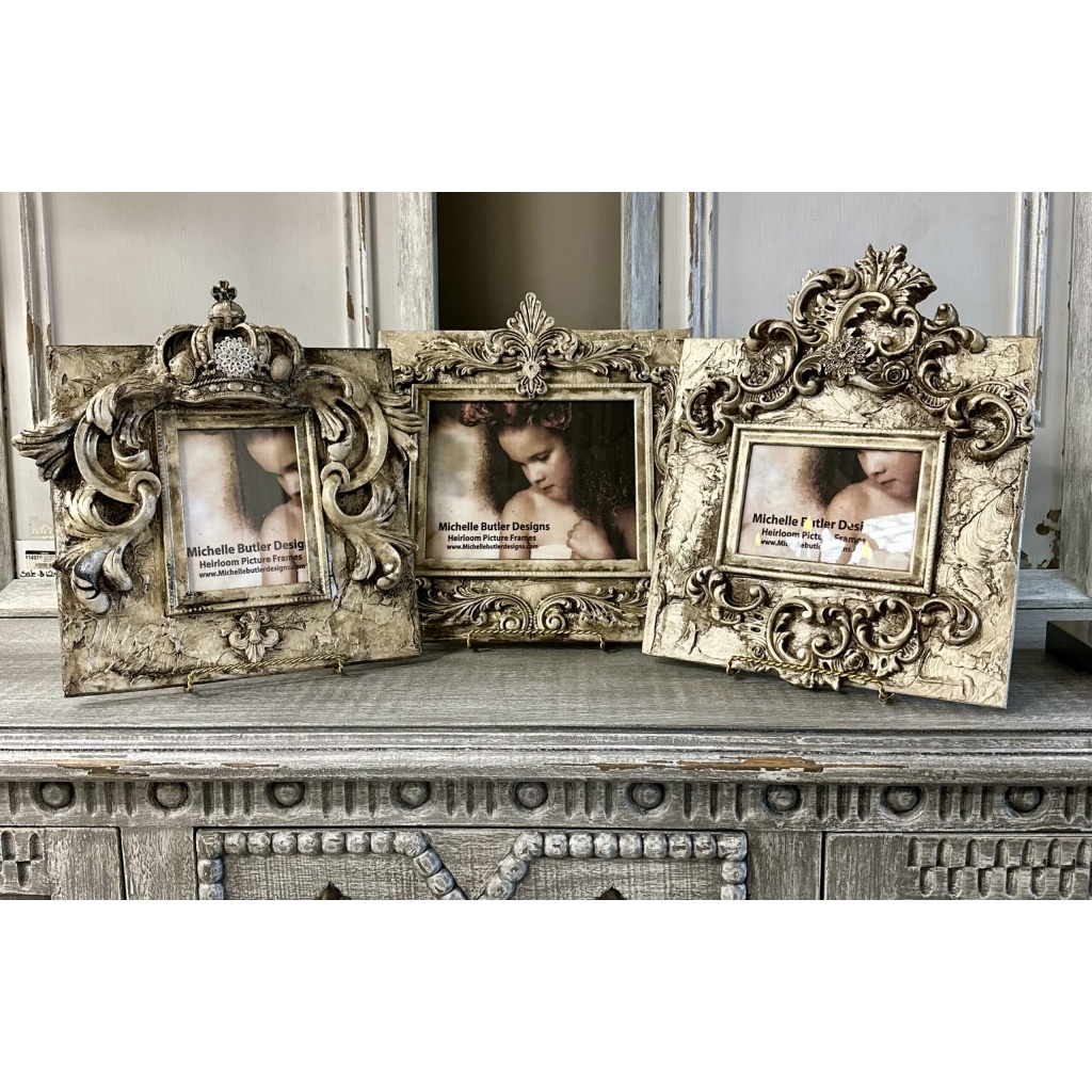 Michelle Butler Designs Champagne Tabletop Frames - Luxuria